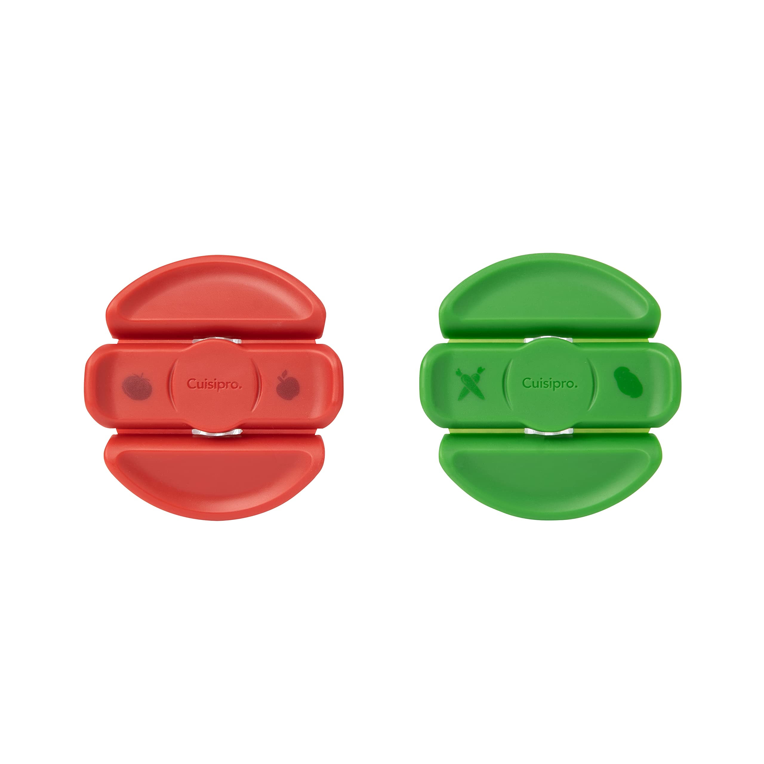 Cuisipro Vegetable Cleaning Brush 2 Pack, 3.5", 1 Soft 1 Hard - Walmart.com