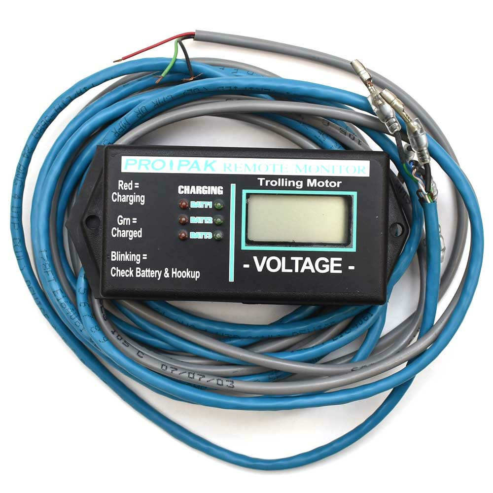 Cul-M-Rite Boat Pro Pak Remote Monitor | Trolling Motor Volt Meter ...