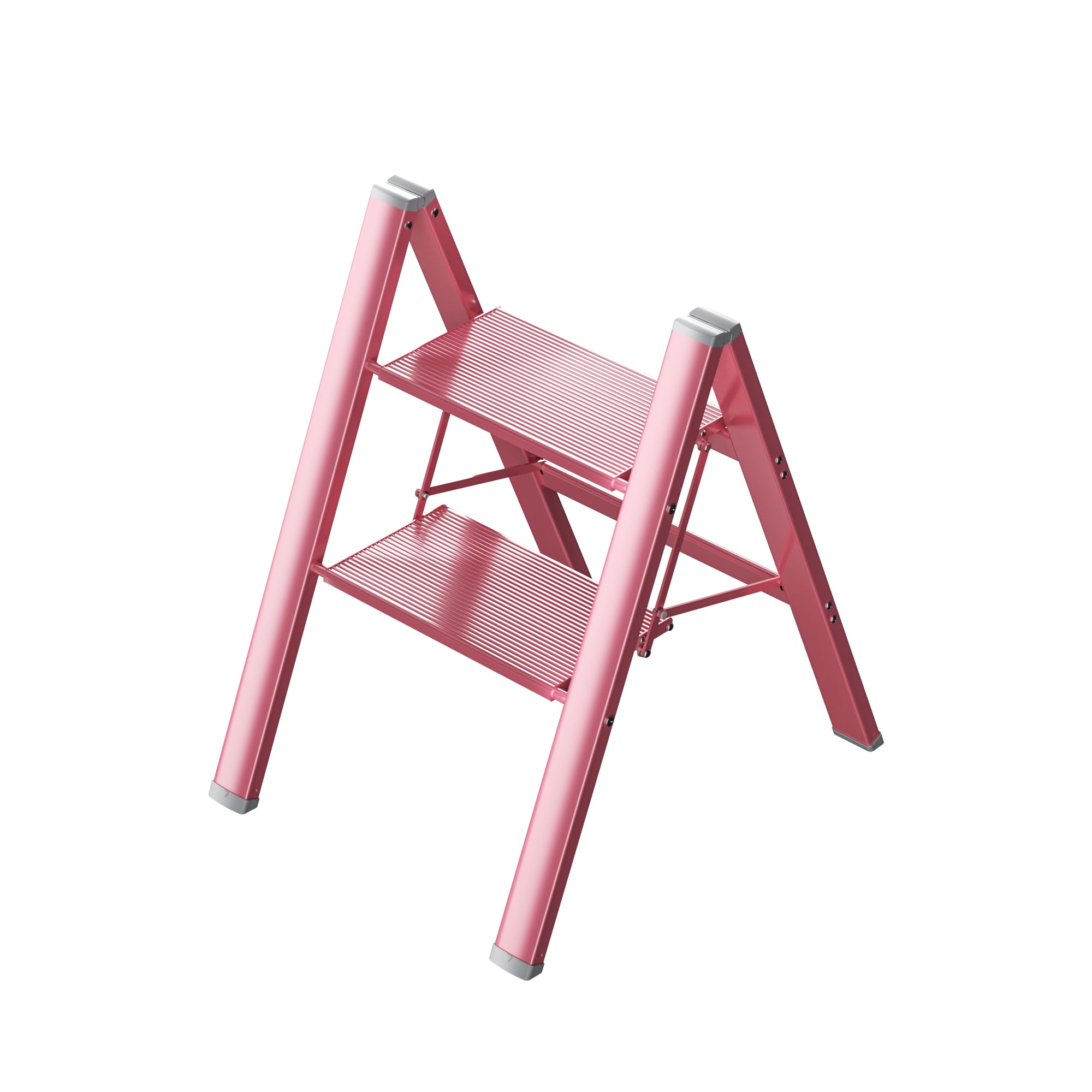 Culaccino 2 Step Ladder Folding Step Stool Anti-Slip Wide Pedal ...