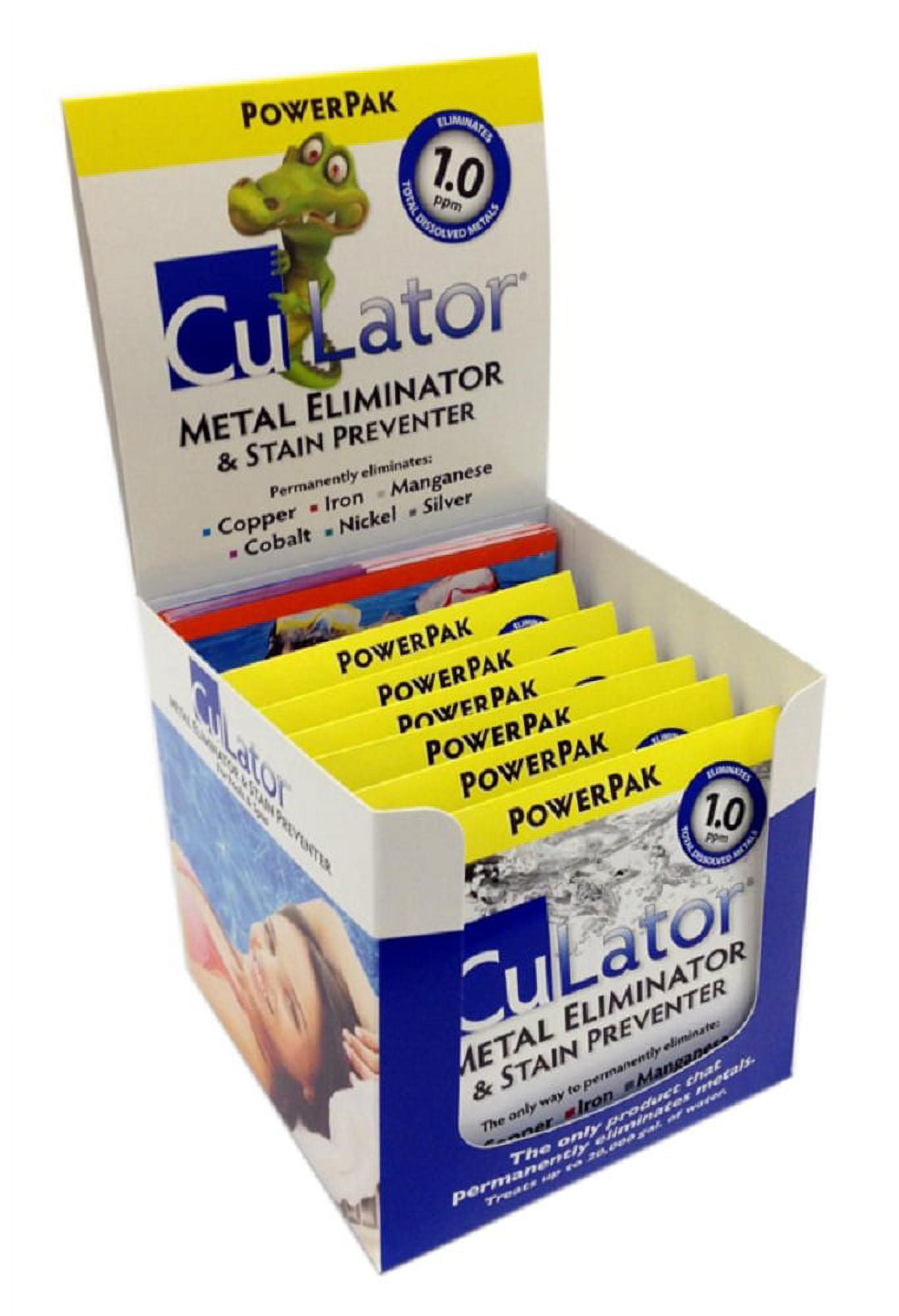 Culator Powerpak 1.0 Metal Eliminator and Stain Preventer - 6 Pack Box ...