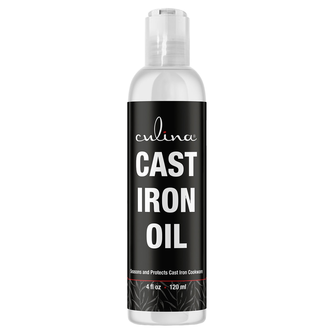 Culina Cast Iron Oil Kosher OU Certified Cleans and Protects Cast Iron ...