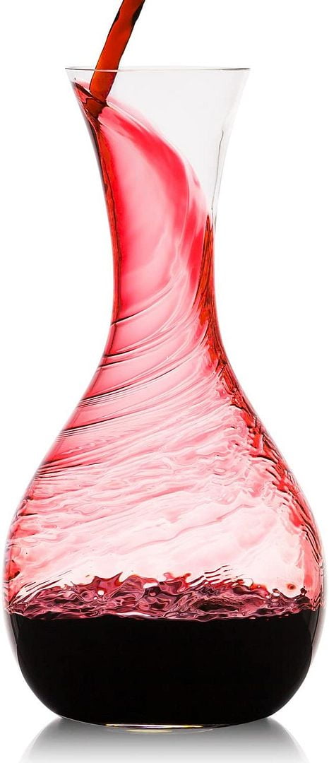 Culinaire Crystal Glass Wine Decanter White and Red Wine Decanter ...