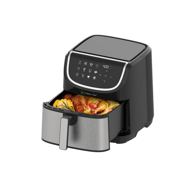 Culinary Chef 8.45-Quart Electric Air Fryer, Adjustable Temperature ...