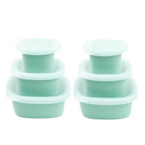 Culinary Cubed 10 Pack Silicone Storage Containers for Food, 6PCS ...