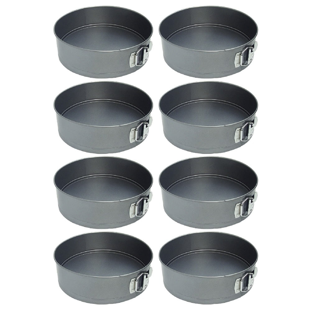 Culinary Edge Springform Pan Steel 9 inch, 8 Pack - Walmart.com