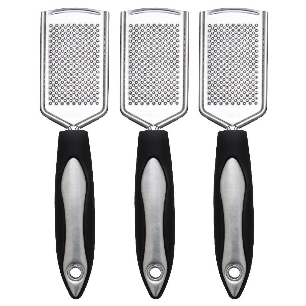 Culinary Edge Stainless Steel Grater Small Hole, 3 Pack - Walmart.com