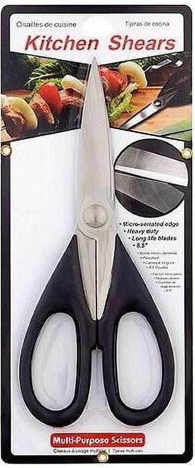 Culinary Elements Kitchen Stainless Steel Shears, 8.5 Inch (Pack of 10 ...