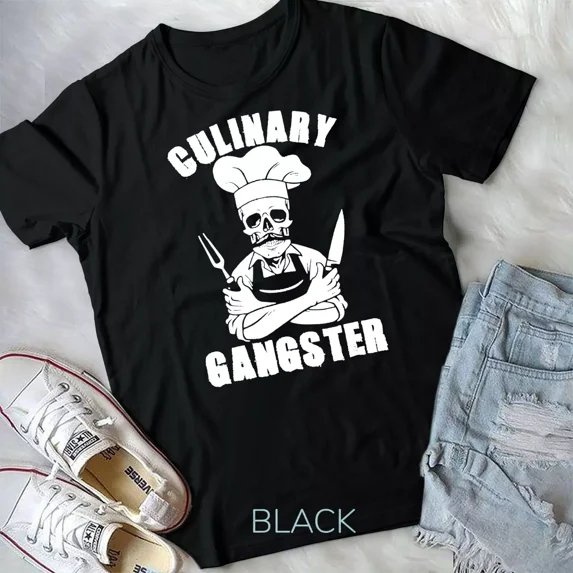 Culinary Gangster, Cool Graphic Design for Cooking Guru or Chef Fans ...
