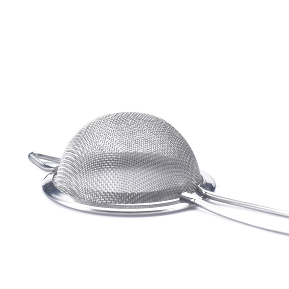 Culinary Genius: Fine Mesh Strainer with Helper Handle, Stainless Steel ...
