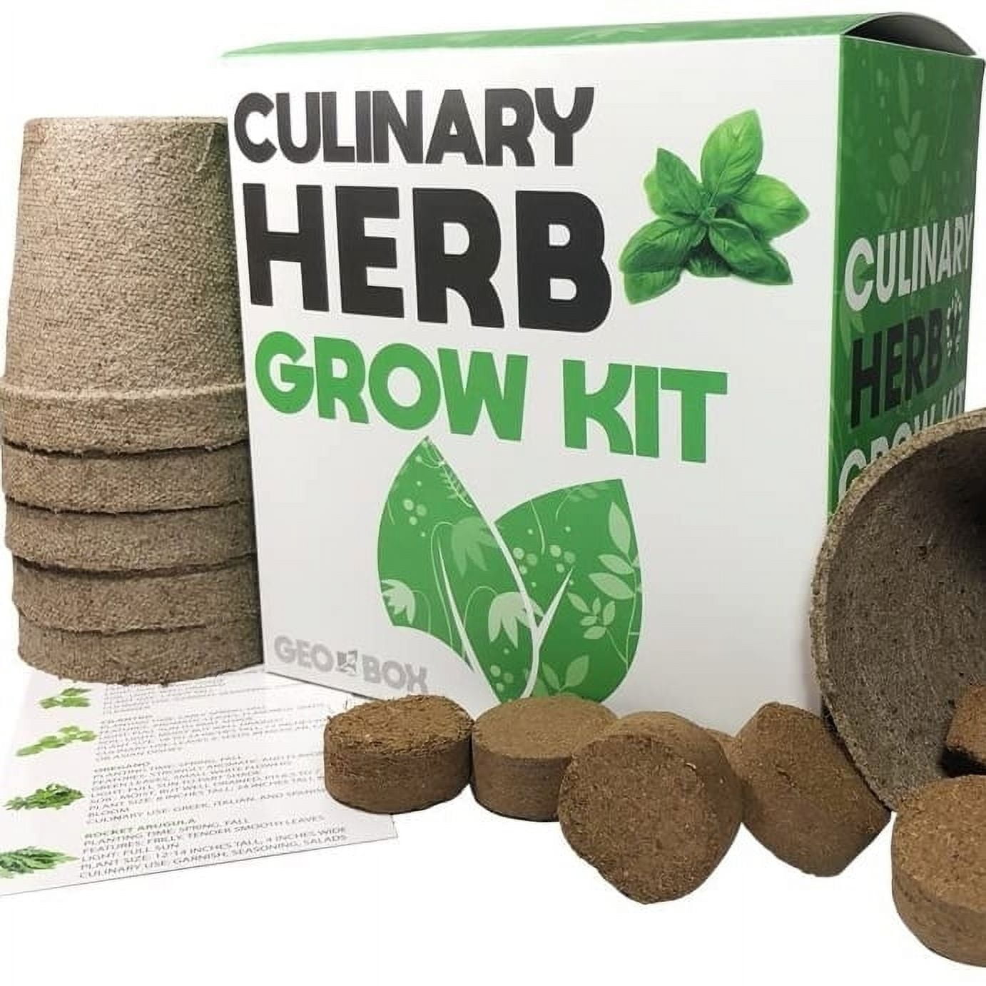 Culinary Herb Garden Kit - Easily Grow 10 Culinary Herbs With This ...
