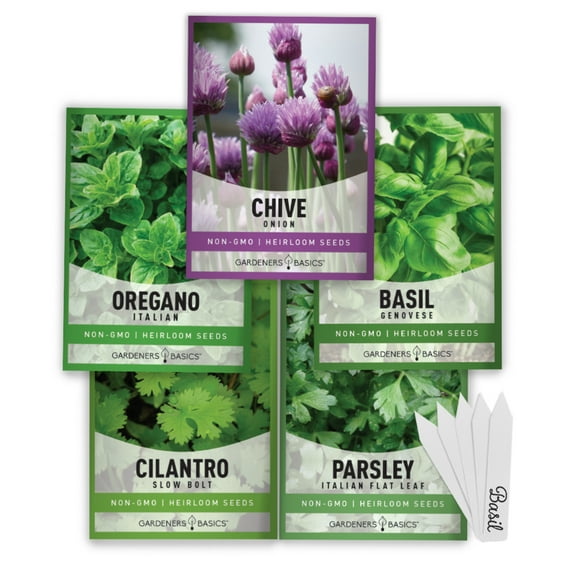 Culinary Herb Seed Assortment | 5 Variety Pack - Walmart.com