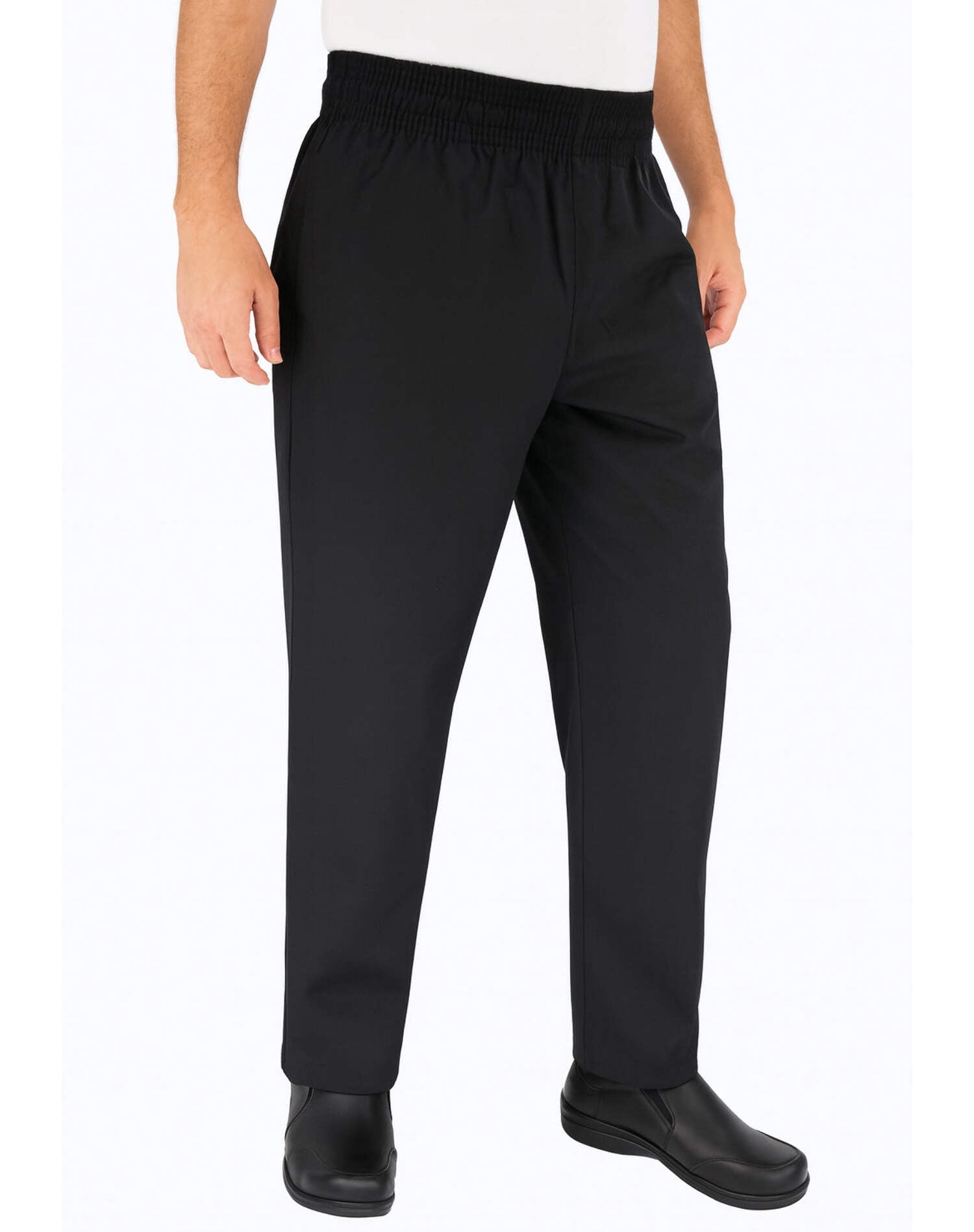 Culinary Master Men's Stretch Waist Drawstring Chef Pants - Walmart.com