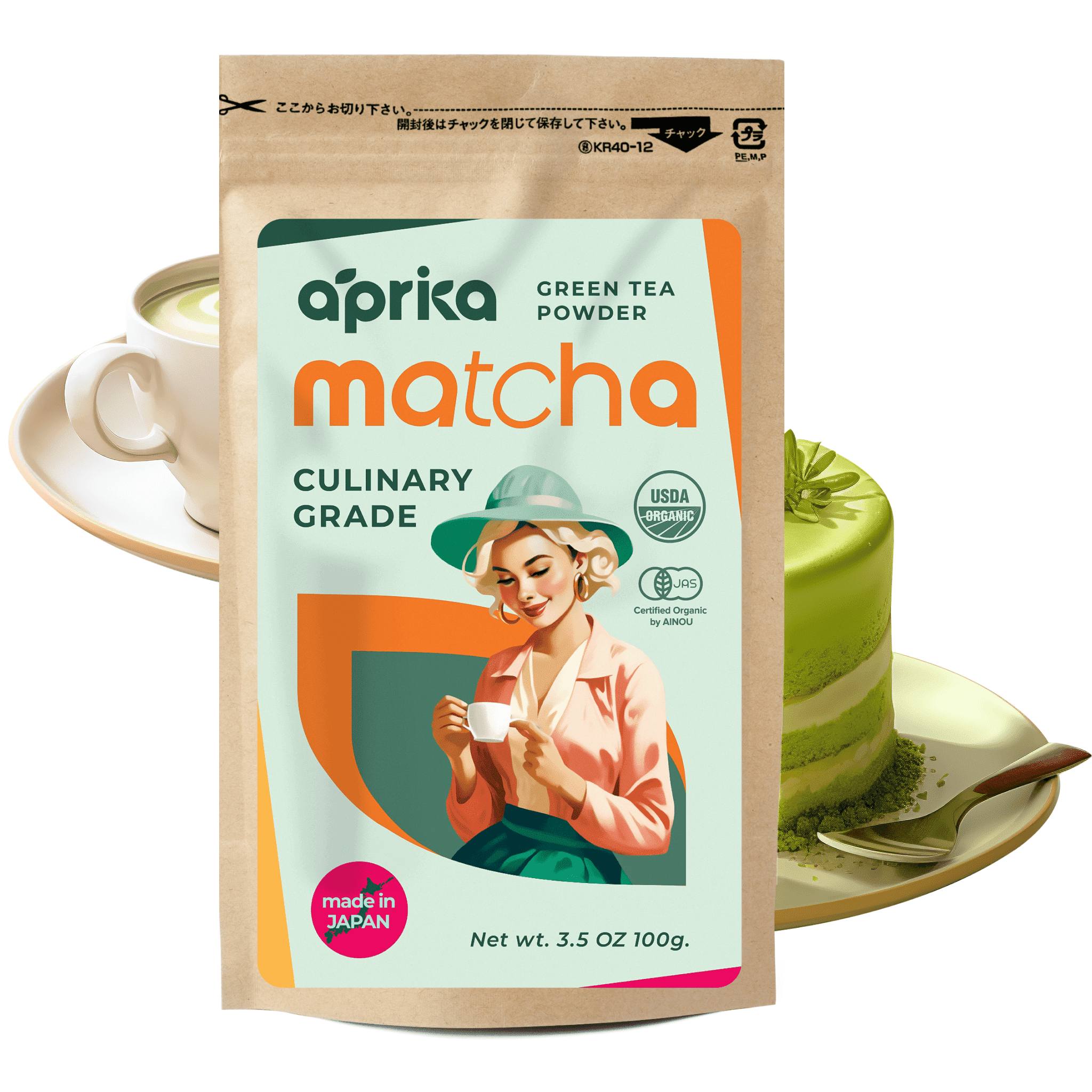 Culinary Matcha Green Tea Powder, Organic Japanese Tea 3.5oz (100g) by ...