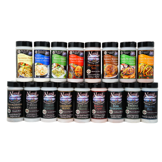 Culinary Seasonings & Sauces Collection (17 Blends) - 100% Natural and ...