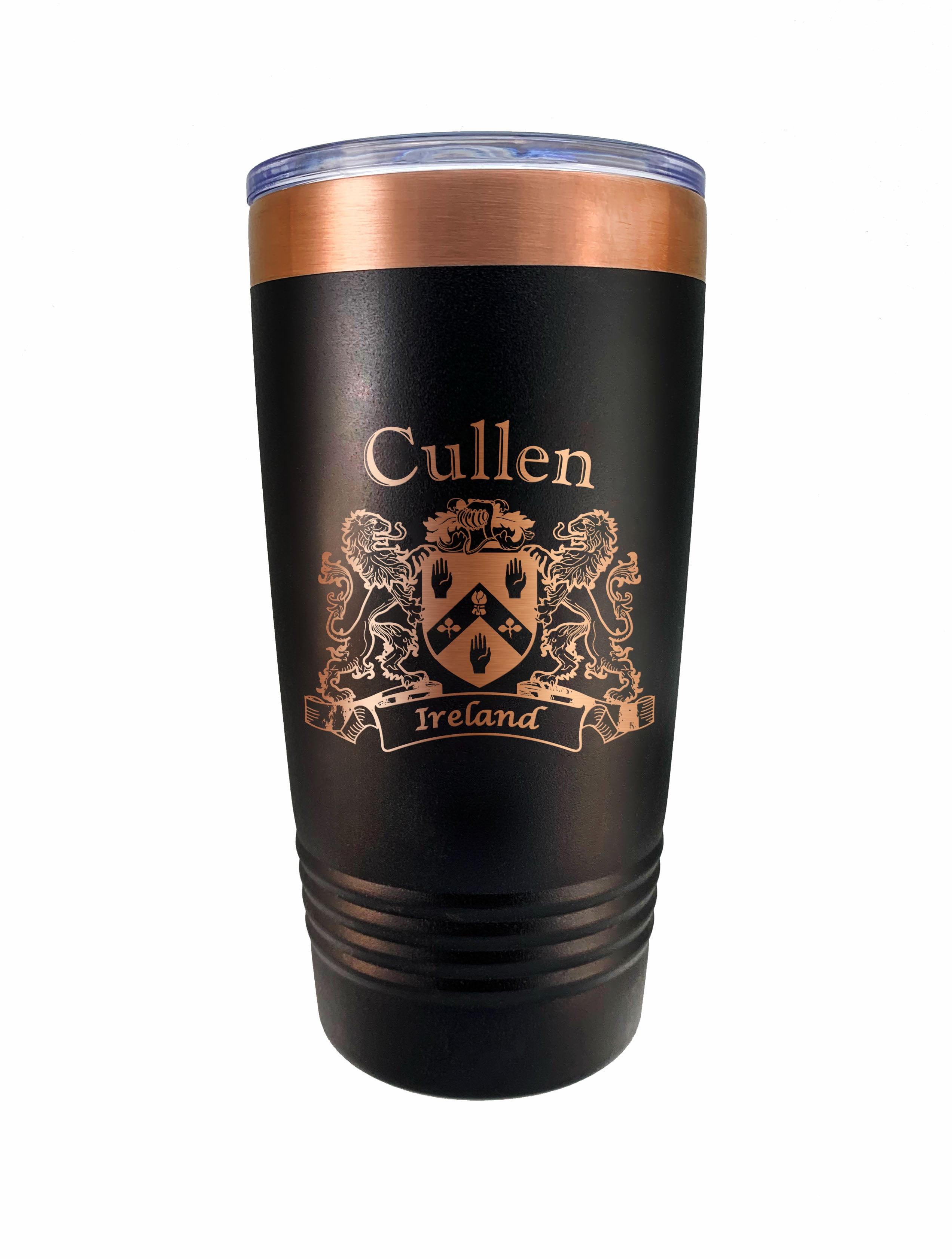 Cullen Irish Coat of Arms Black Travel Mug - Walmart.com
