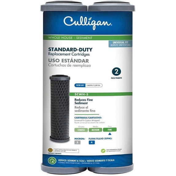 Culligan Water Filter Cartridge Advanced Filtration 5 Micron - Walmart.com