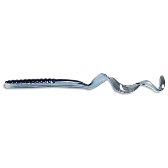 Culprit, Fishing Worms, 7.5" Original Worm Black Shad, 18 Count ...