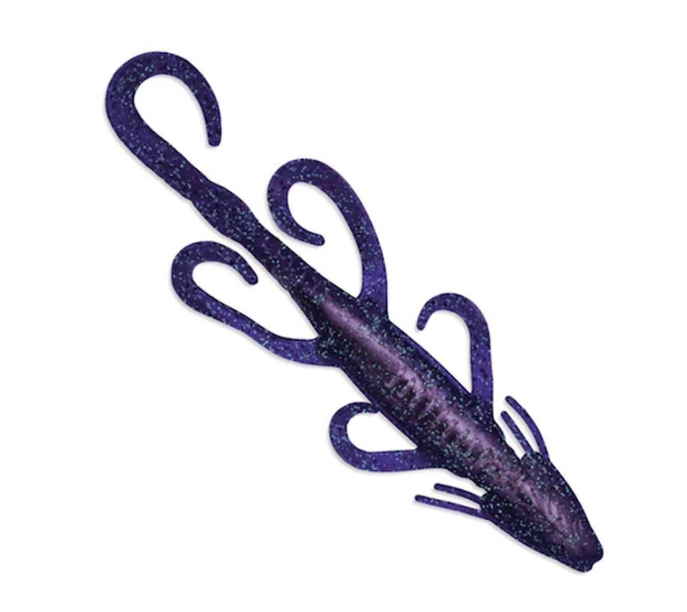 Culprit 7" Water Dragon Lure, June Bug & Purple, 8 Count - Walmart.com