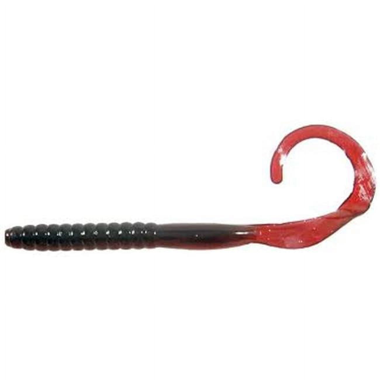 Culprit C720-51 7.5" Original Worms Red Shiny Shad Fishing Lure 18-Pk ...