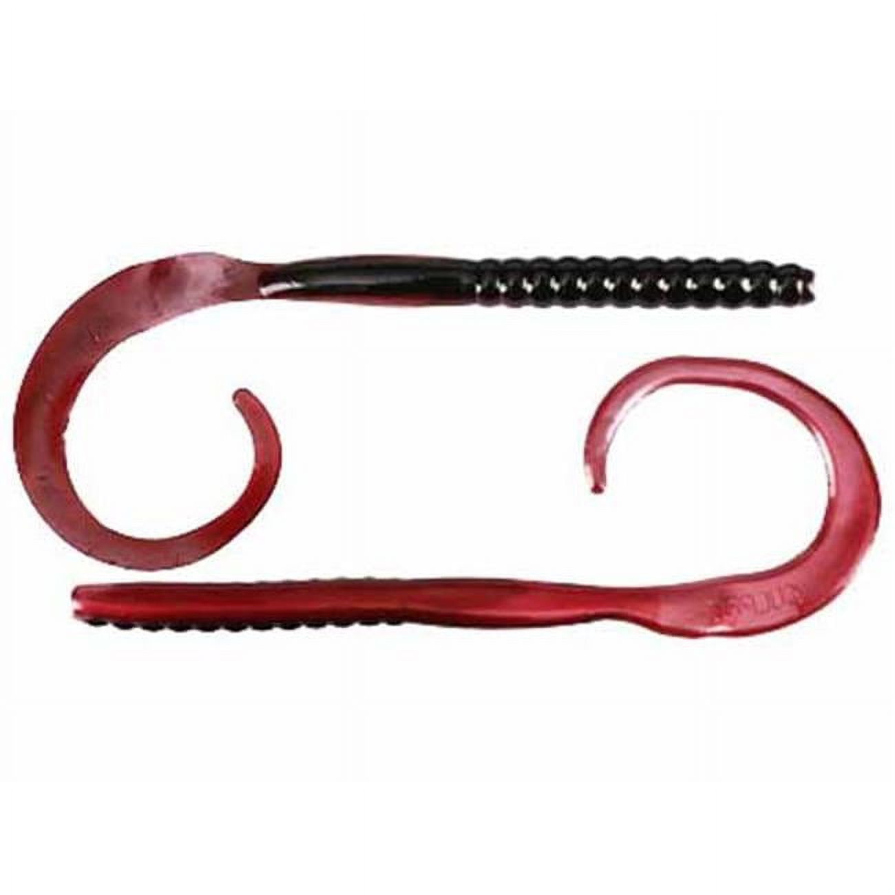 Culprit - Classic Classic Worms - Red Shad - 10 in. - Walmart.com