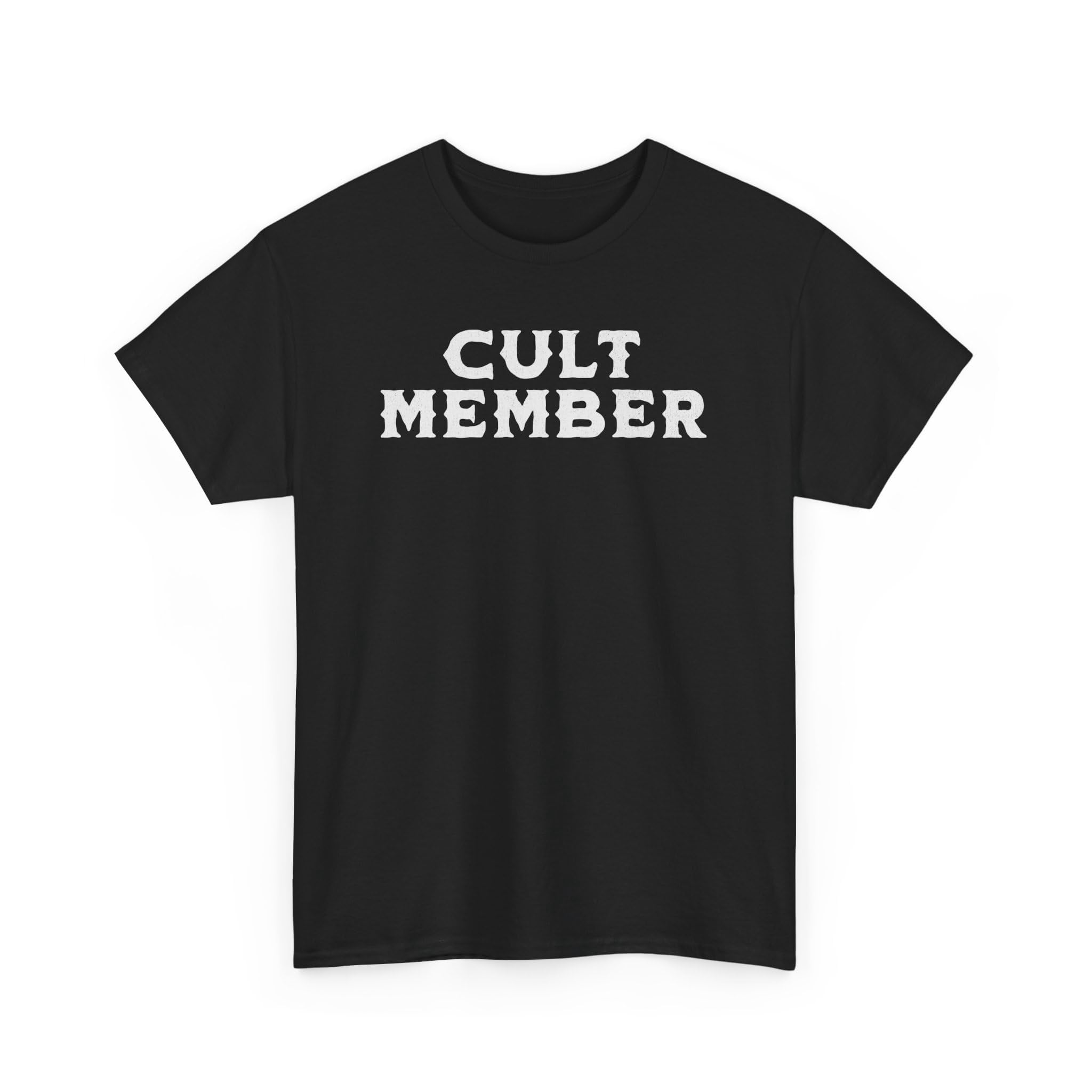 Cult Member Shirt, Funny Dark Humor, Edgy Ironic Graphic T-Shirt, Weird ...