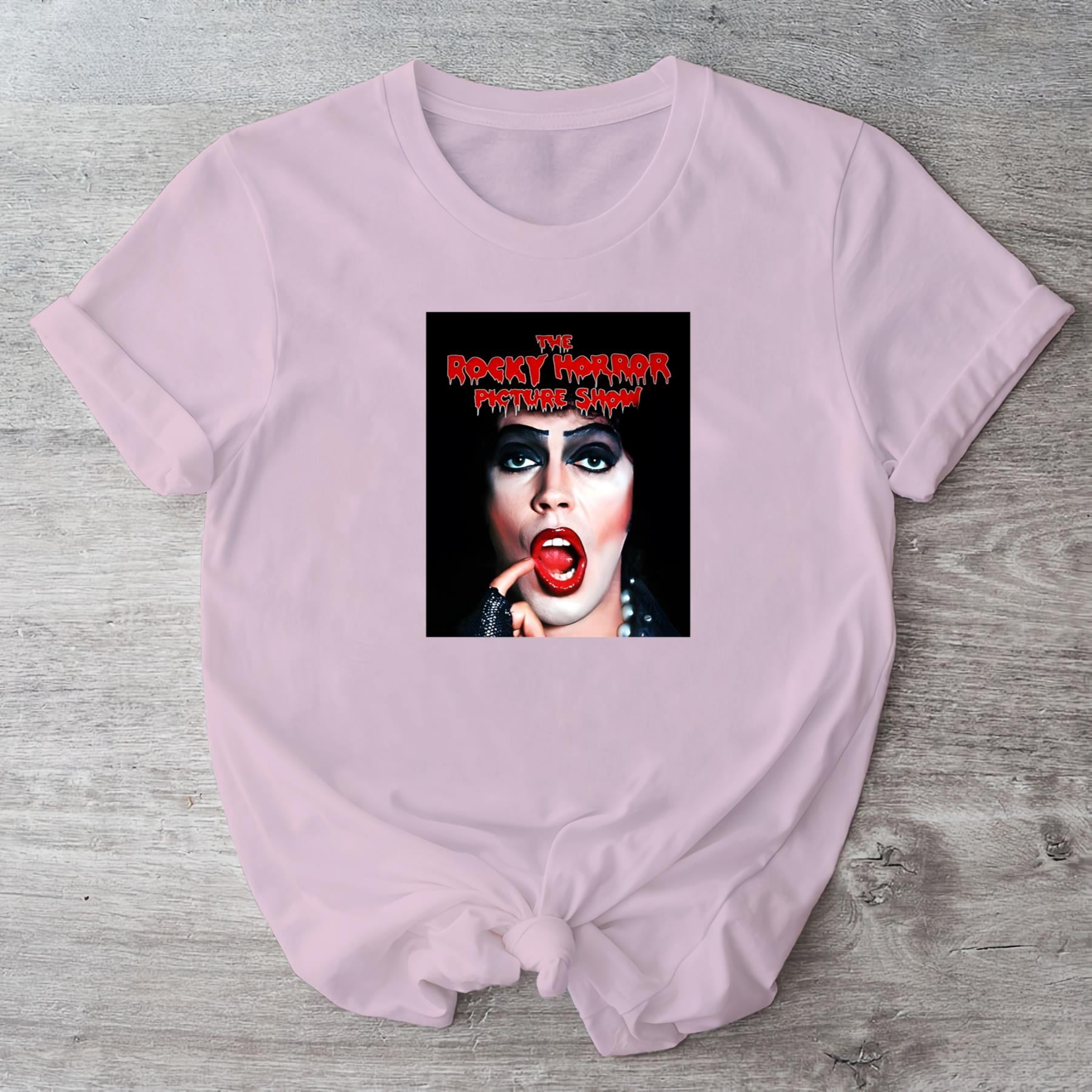 Cult Midnight Musical Tee, Retro Horror Poster Shirt, 80s Theater Movie ...