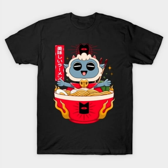 Cult Of Ramen Funny Japanese Noodle Lover Graphic, H33827 T-Shirt, for ...
