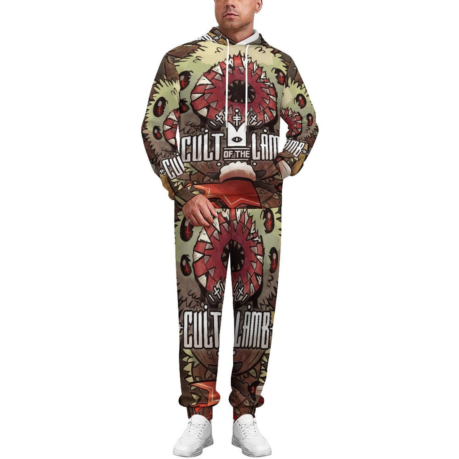 Cult of The Lamb Hoodies and Sweatpants Unisex Cosplay Hooded ...