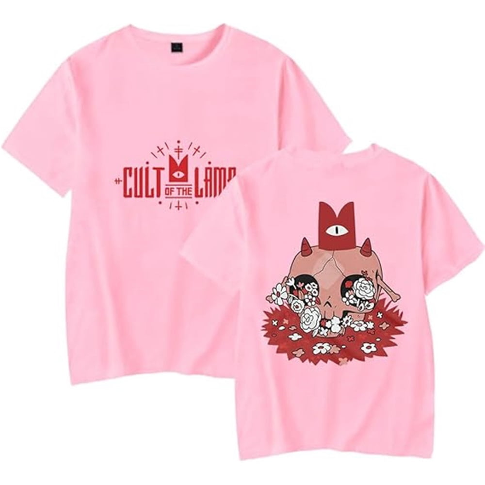 Cult of The Lamb Merch Fashion Harajuku Summer Tee Clothes Casual ...
