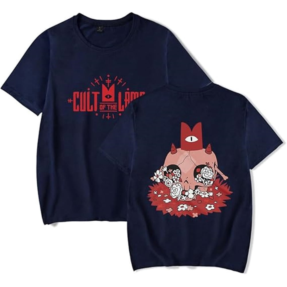 Cult of The Lamb Merch Fashion Harajuku Summer Tee Clothes Casual ...