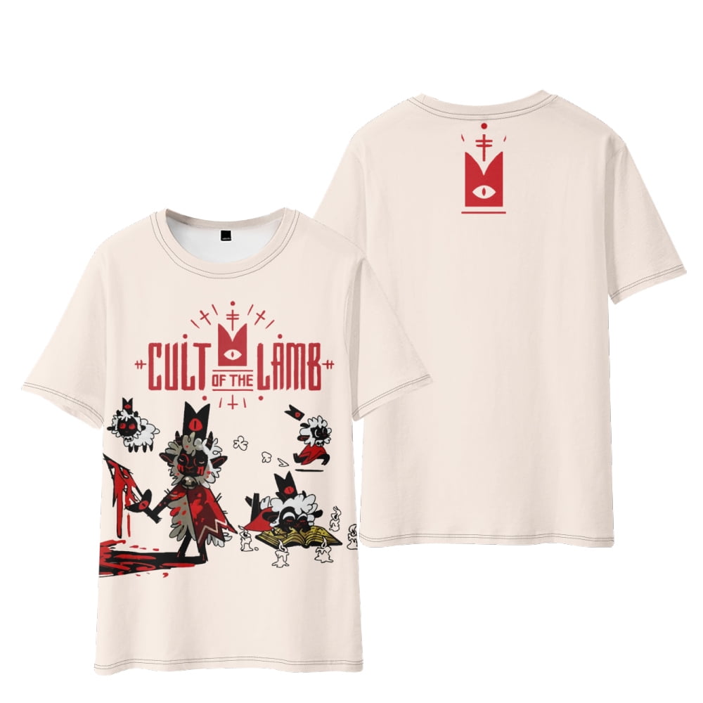 Cult of The Lamb Merch T-Shirt Tee Cosplay For Men/Women Sweatshirt ...
