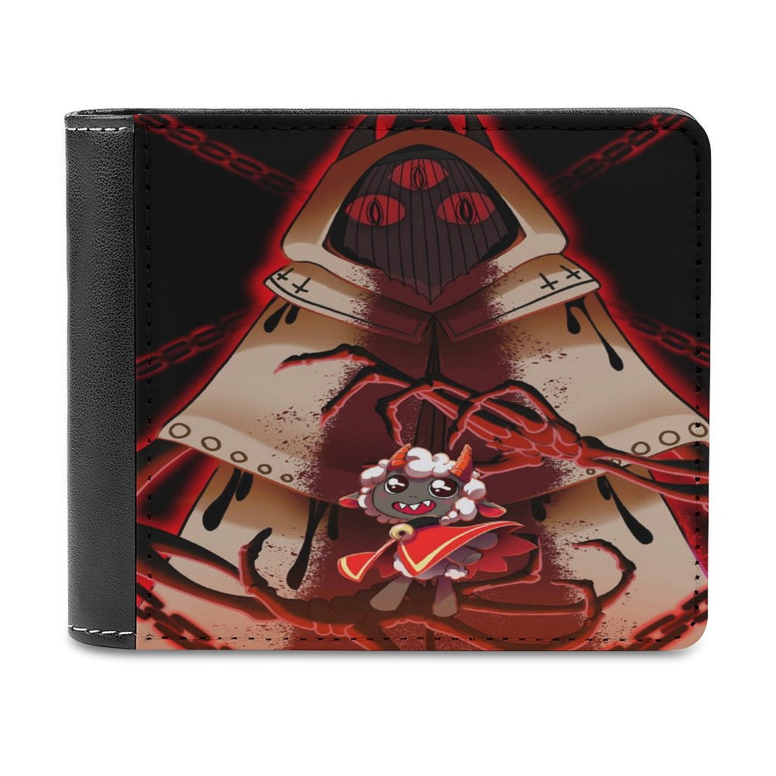 Cult of The Lamb Wallet for Men Leather Purse Clutch Card Holders ...