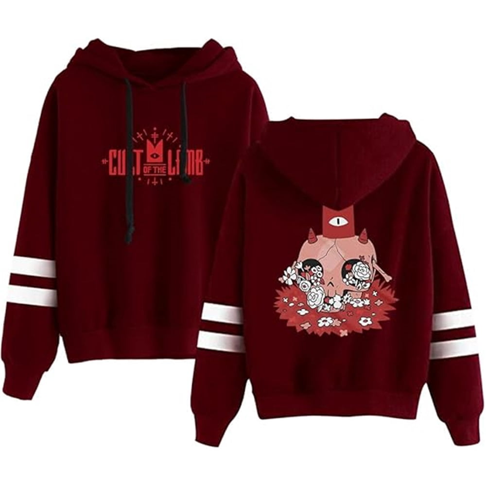 Cult of The Lamb merch Hoodies Harajuku Long Sleeves Casual Tops ...