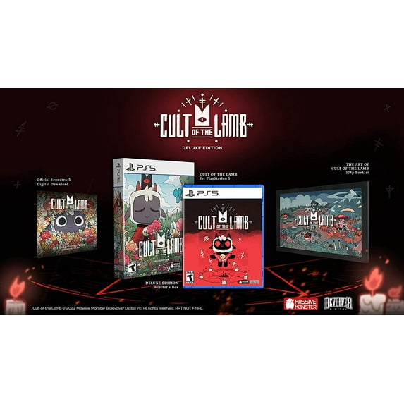 Devolver Digital Cult of the Lamb Deluxe Edition, PS5, Four Player ...