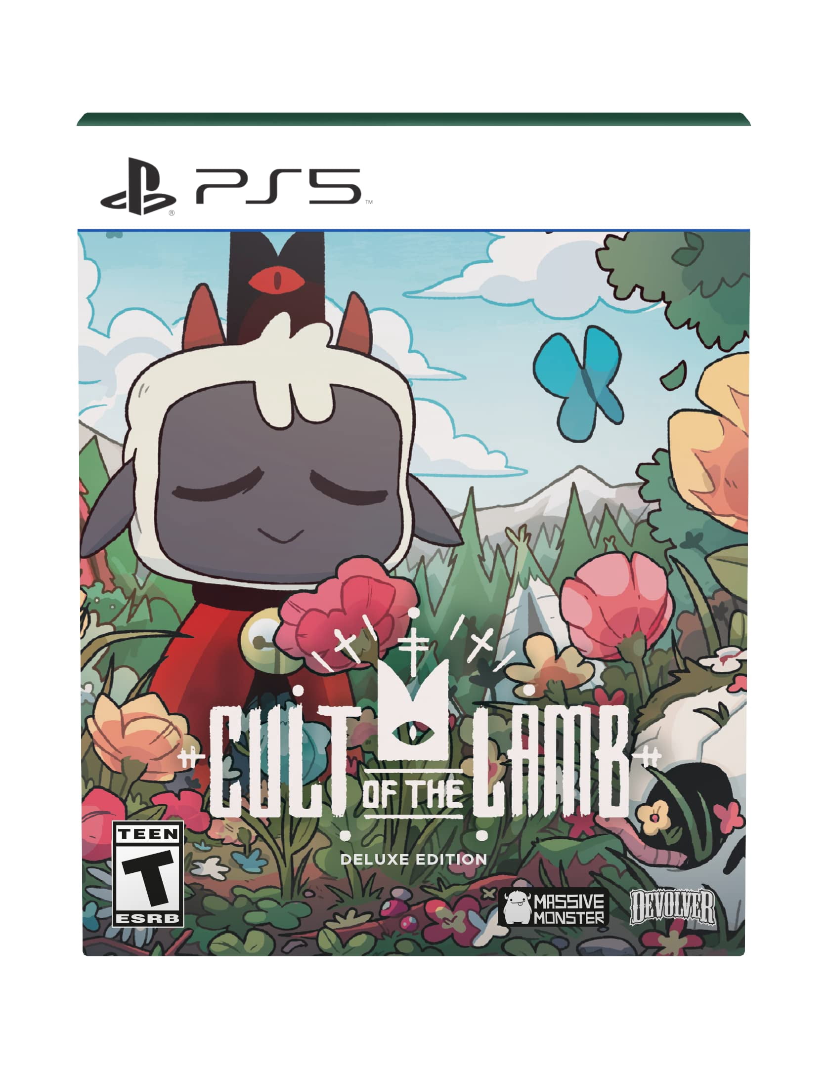 Devolver Digital Cult of the Lamb Deluxe Edition, PS5, Four Player ...