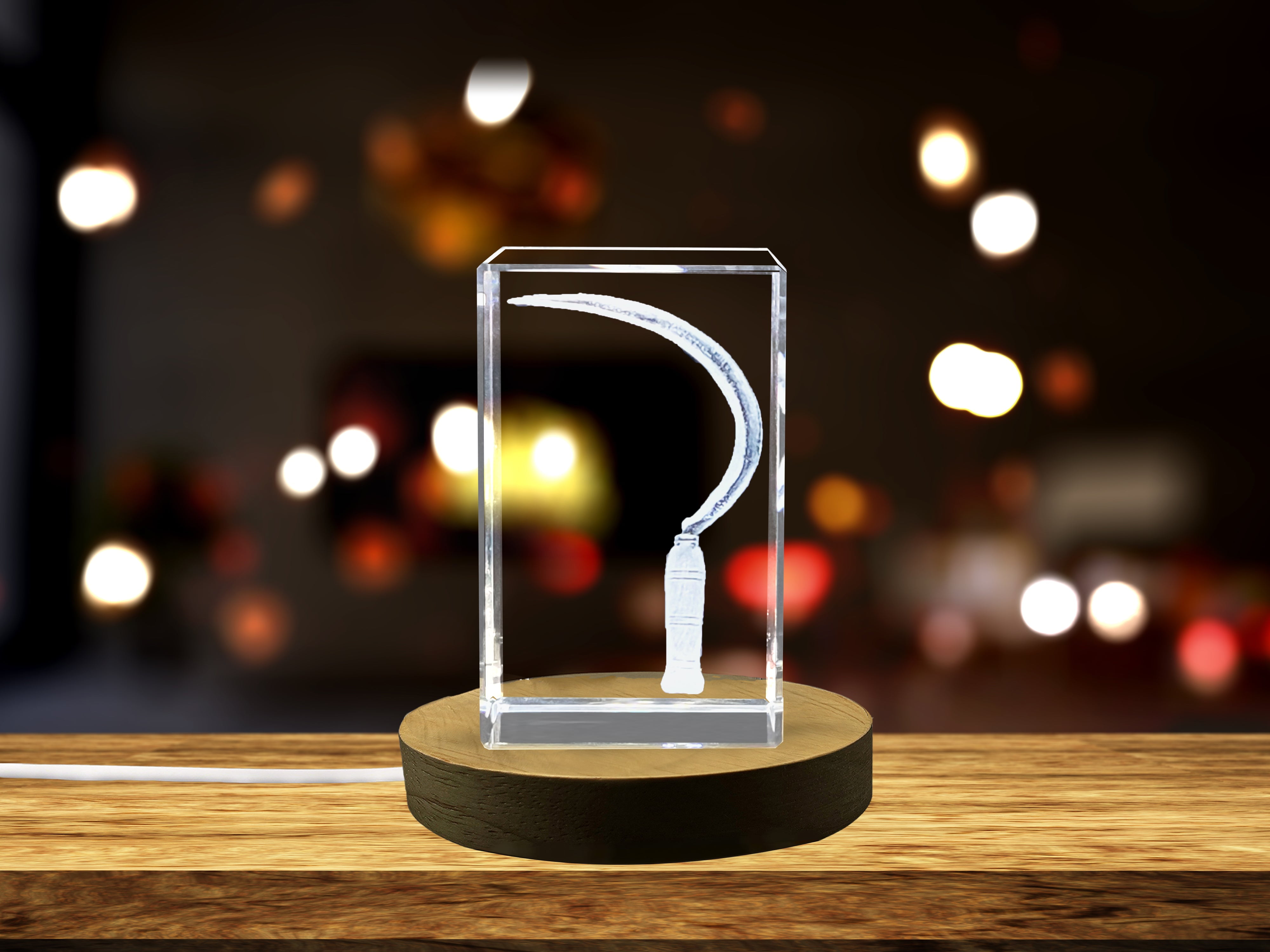 Cultivating Nature's Bounty - Crystal Garden Sickle Sculpture - Walmart.com