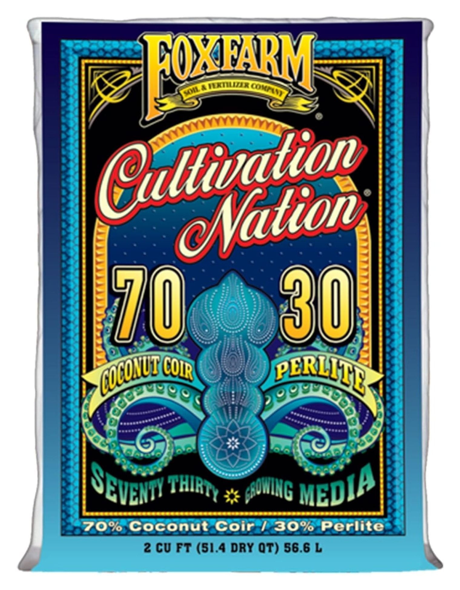 Cultivation Nation 70:30 Growing Media, 2cu ft - Mix of Coconut Coir ...
