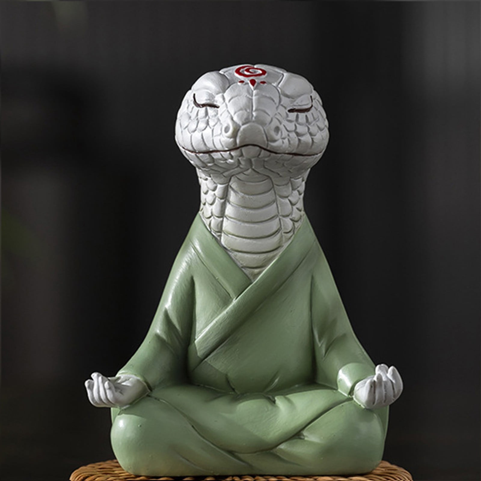 Cultural Chinese Snake Zodiac Statue - Perfect for Office or Home Decor ...