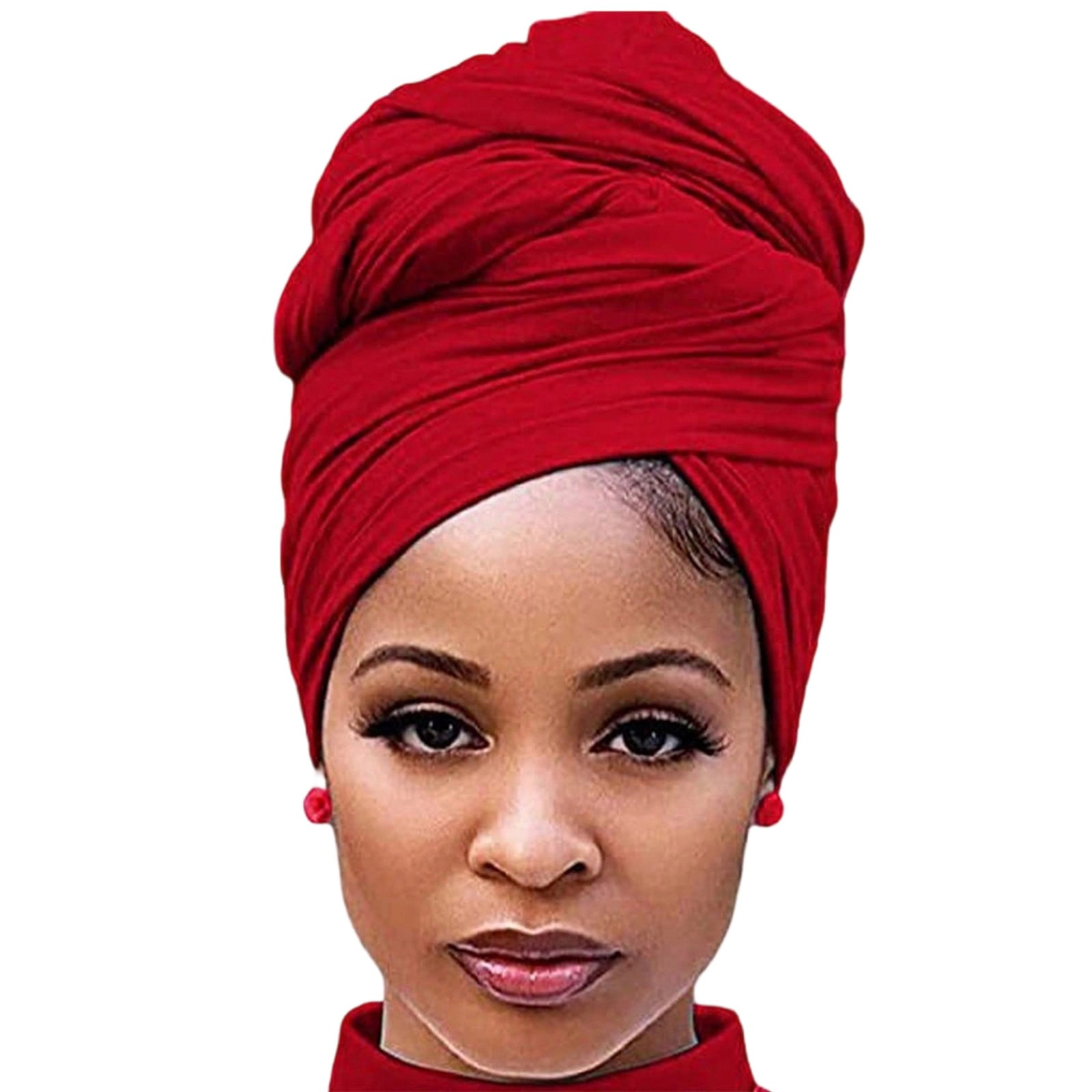 Cultural Convertible Scarf Head Wrap Soft Polyester Fabric Multi Use ...