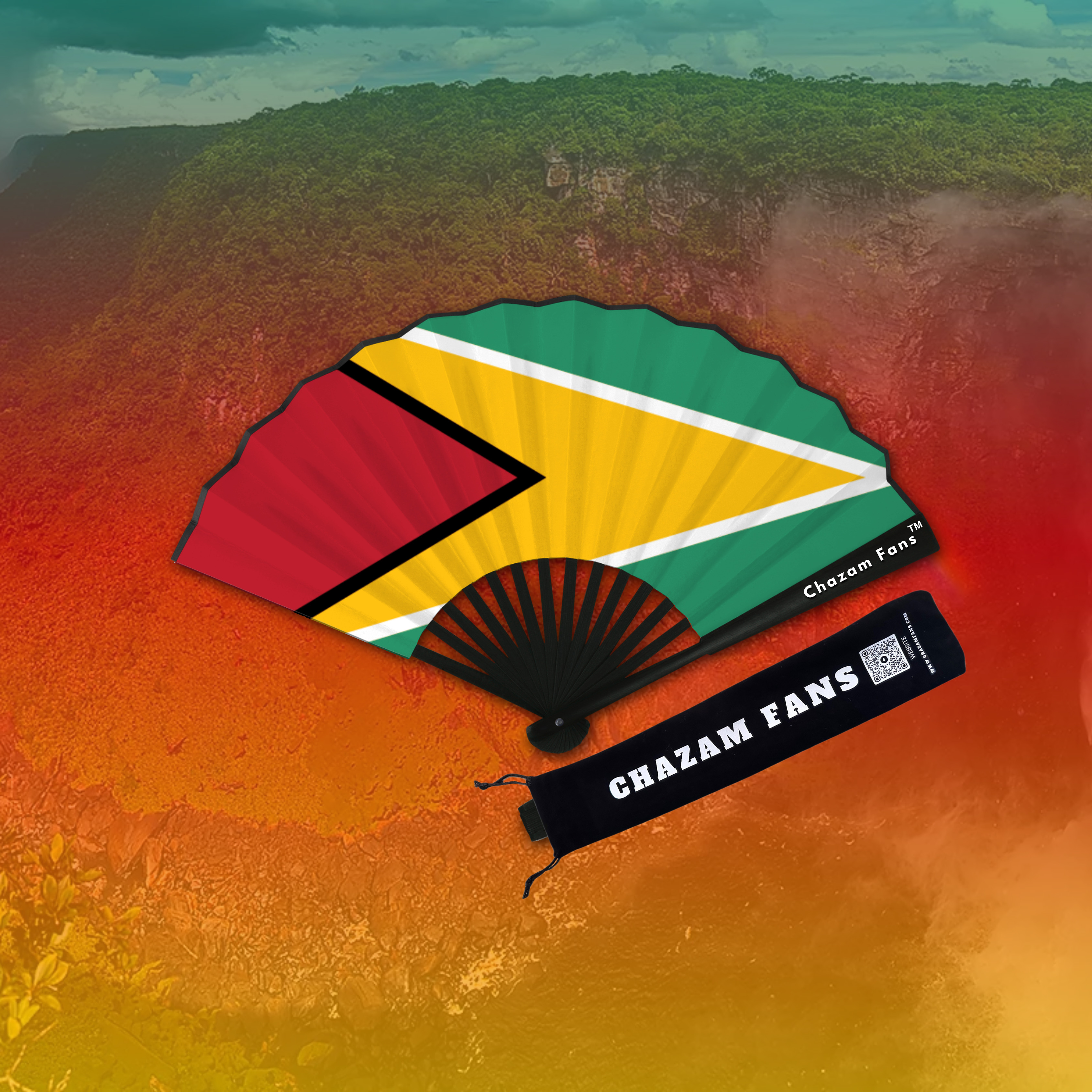 Cultural Flag Clack Fan By Chazam Fans™ - Walmart.com