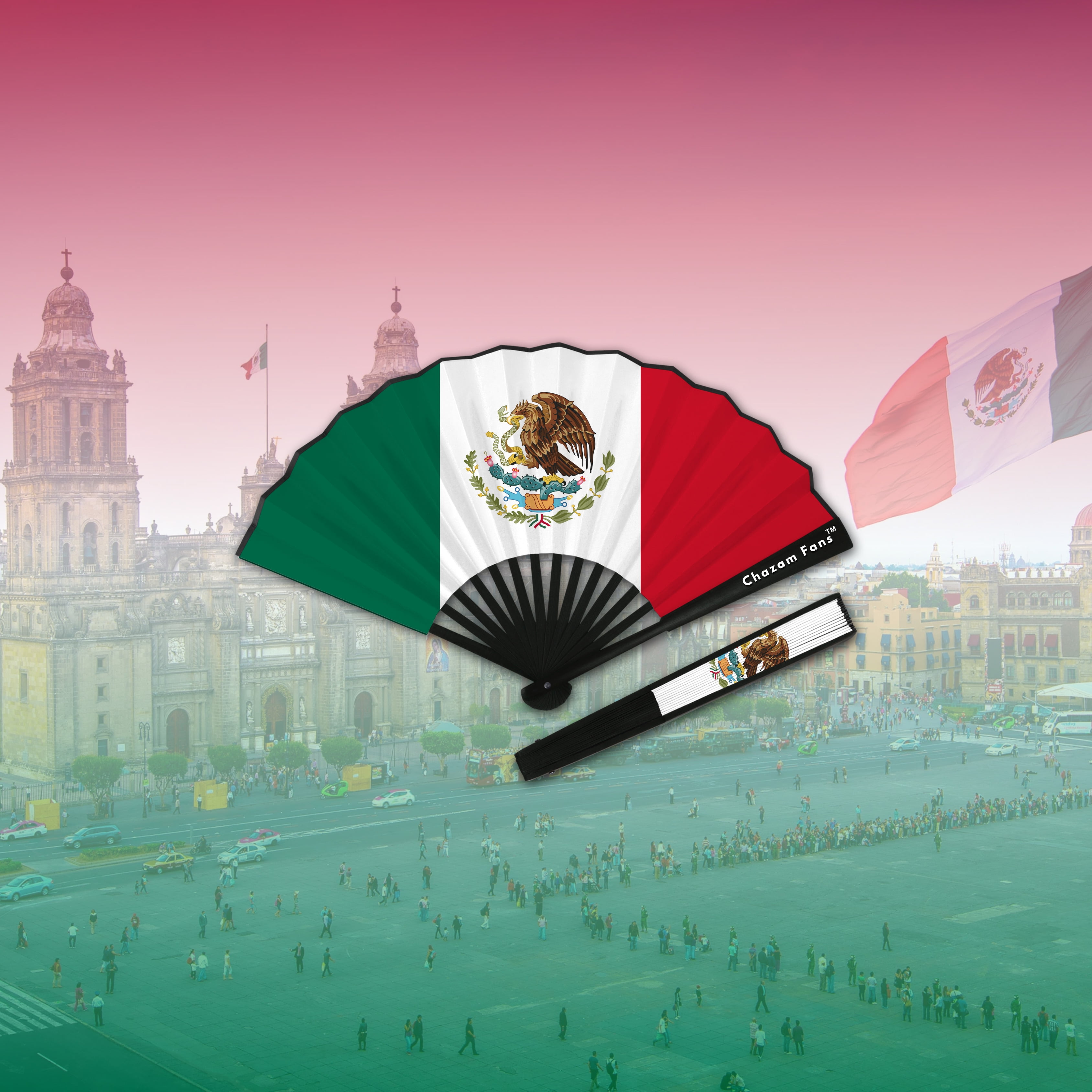 Cultural Flag Clack Fan By Chazam Fans™ - Walmart.com