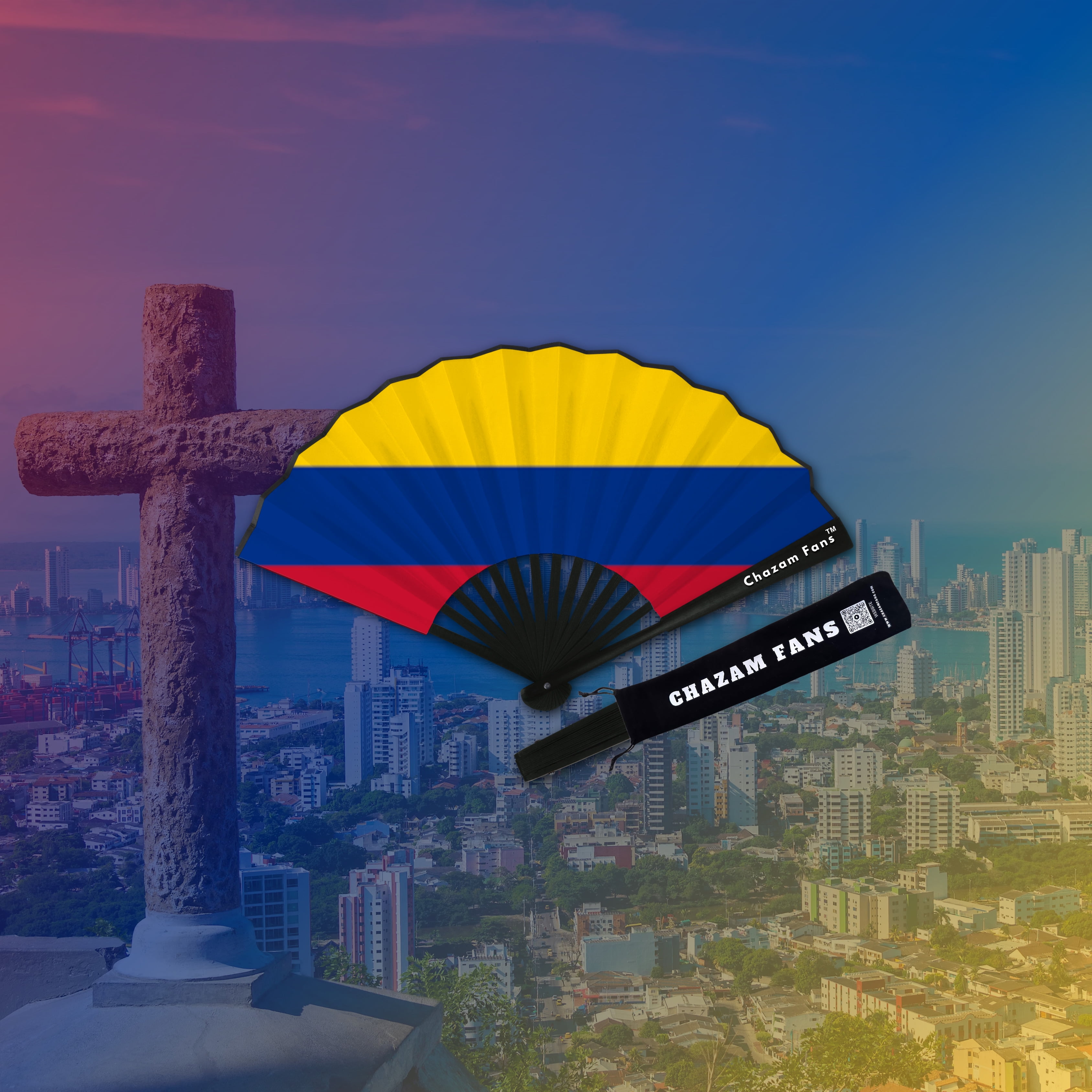 Cultural Flag Clack Fan By Chazam Fans™ - Walmart.com