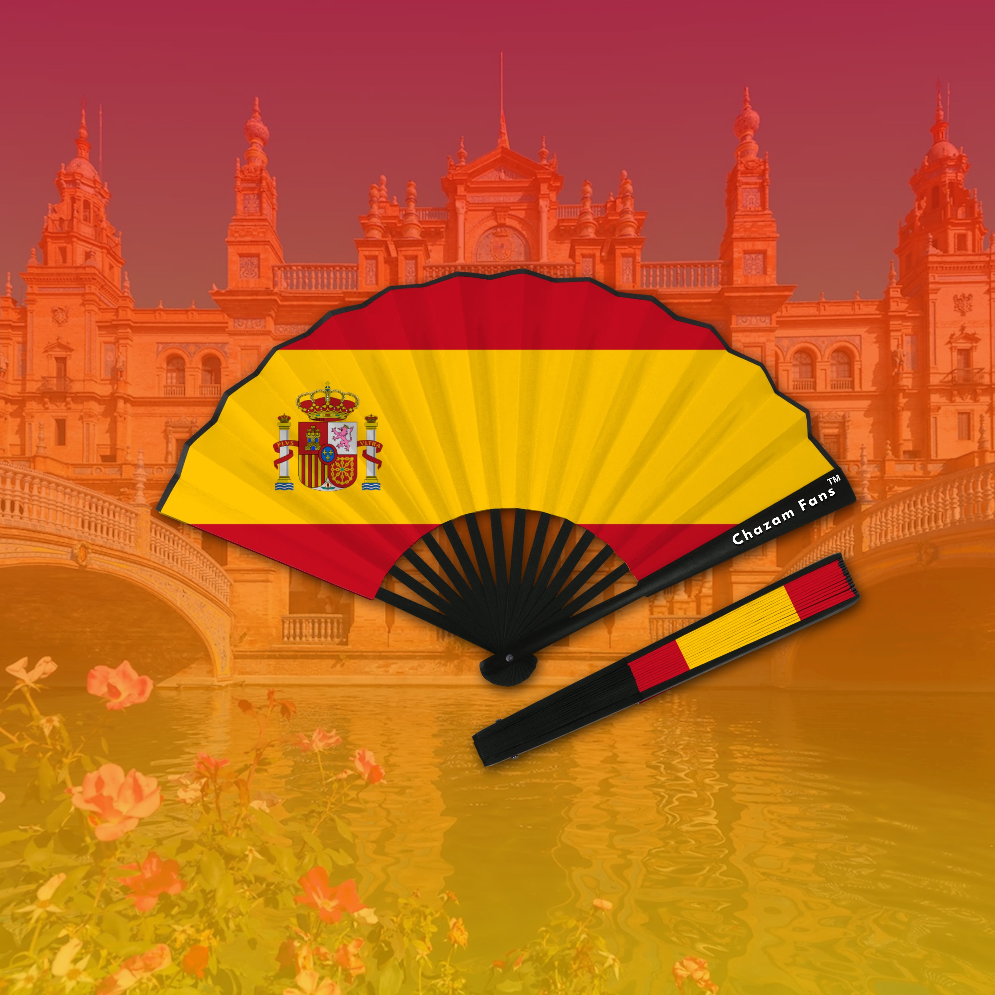 Cultural Flag Clack Fan By Chazam Fans™ - Walmart.com