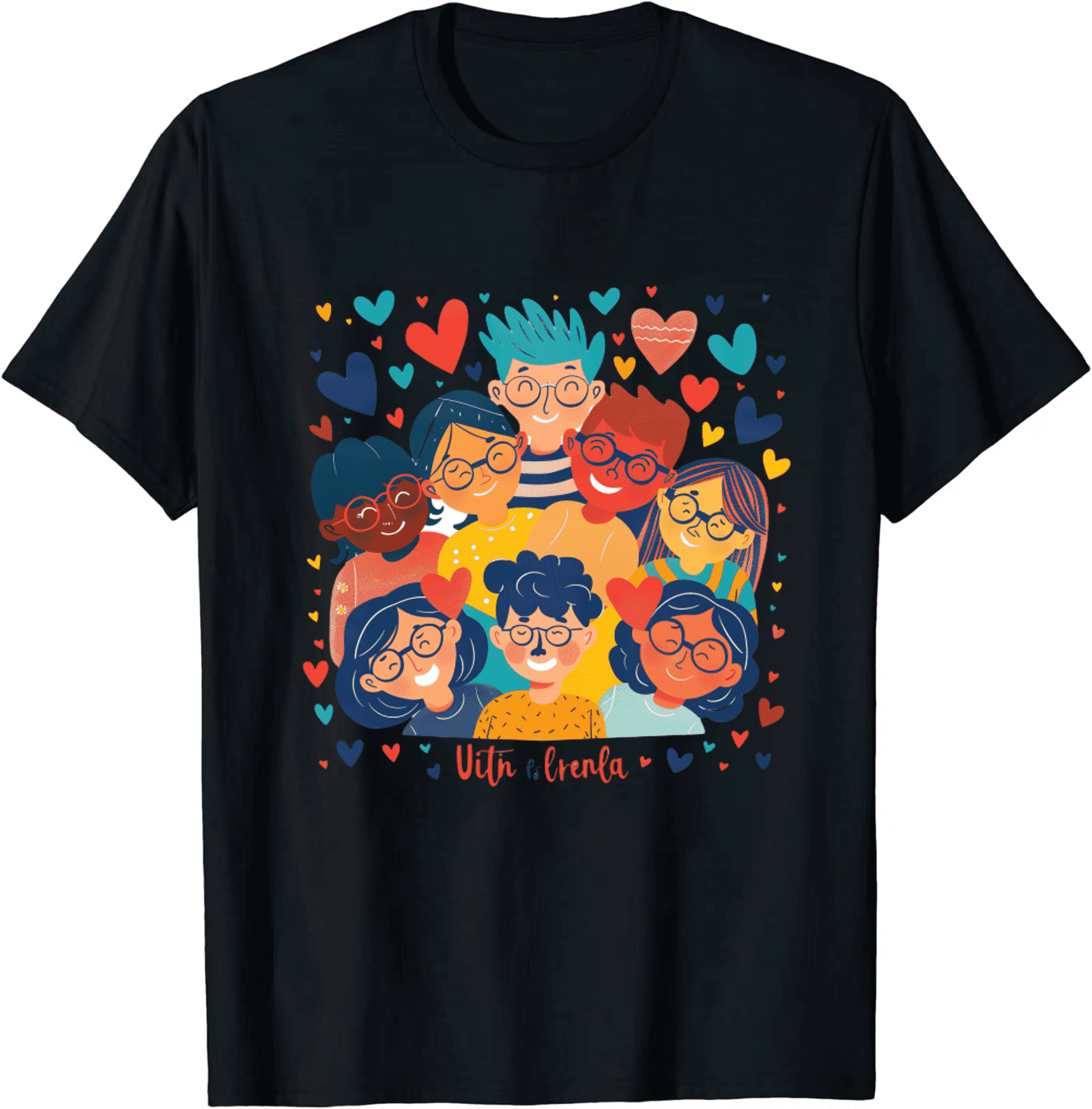 Cultural Fusion: Celebrating Diversity Through Friendship T-shirt ...