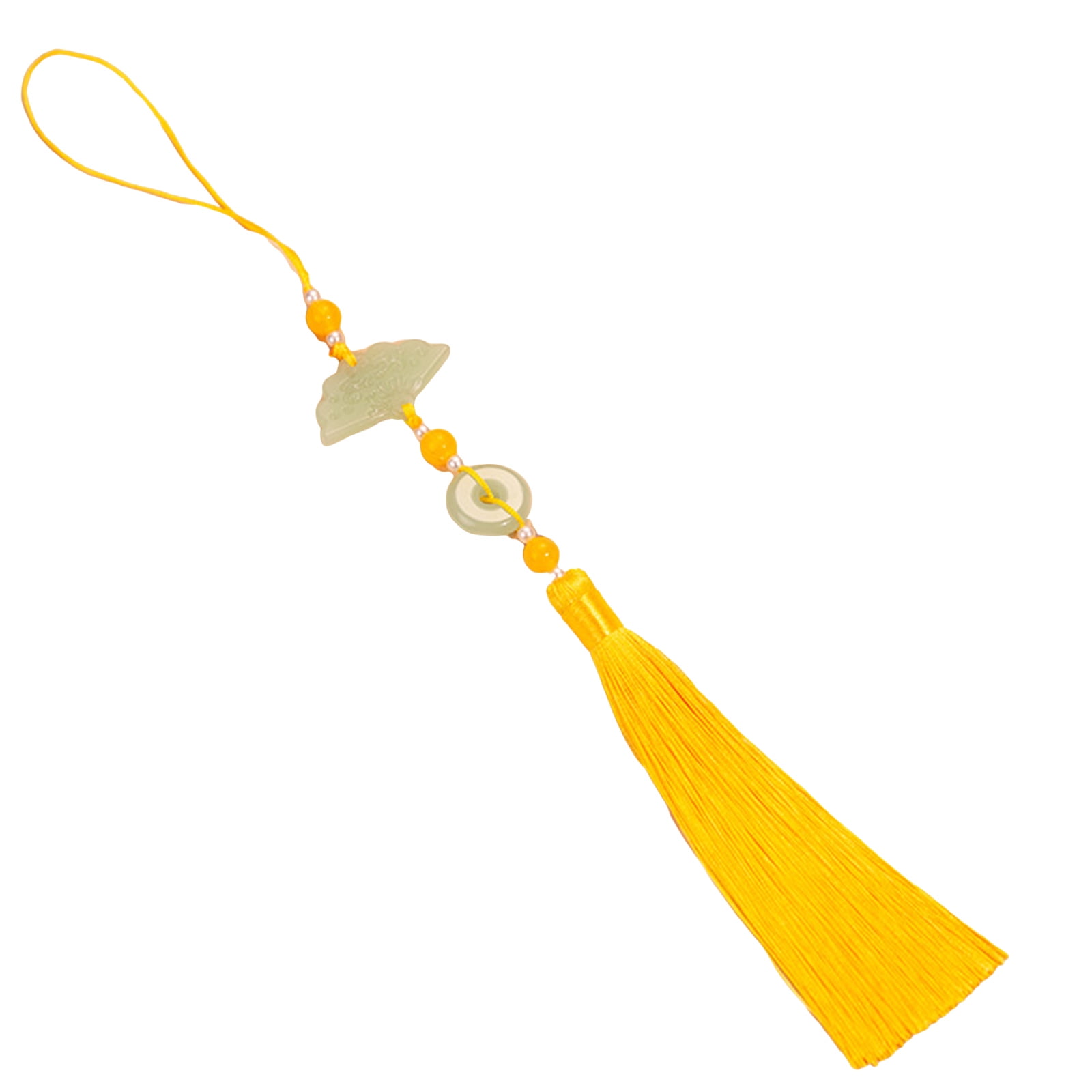 Cultural Symbol Safety Knot Tassels Pendant Keychain Charm Traditional Chinese Clothes Waist ...