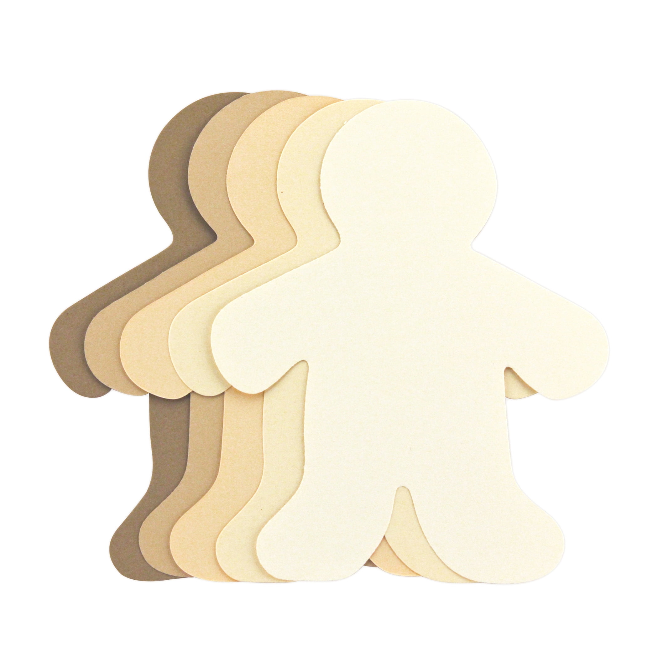 Culturally Diverse Family People Cut-Outs, 8 1/2" Daddy, 25 Per Pack, 3 ...