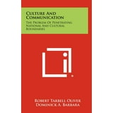 Culture And Communication : The Problem Of Penetrating National And ...
