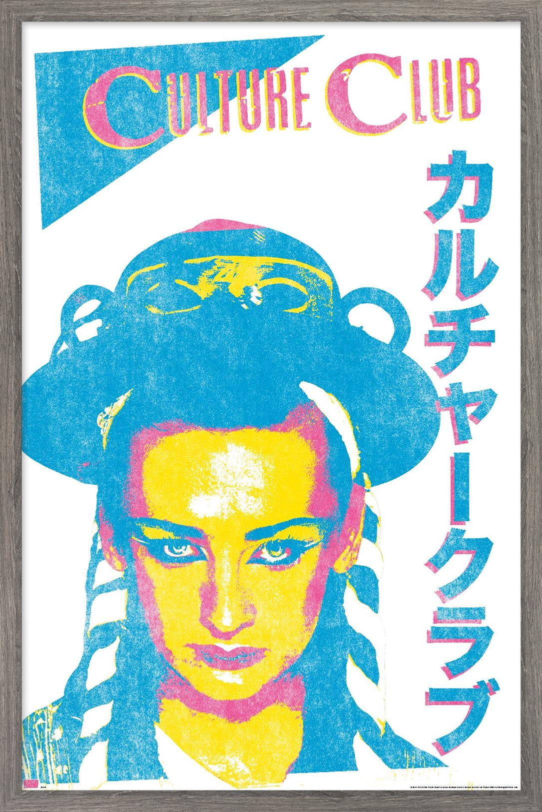 Culture Club - Japan Neon Wall Poster, 22.375" x 34" Framed - Walmart.com