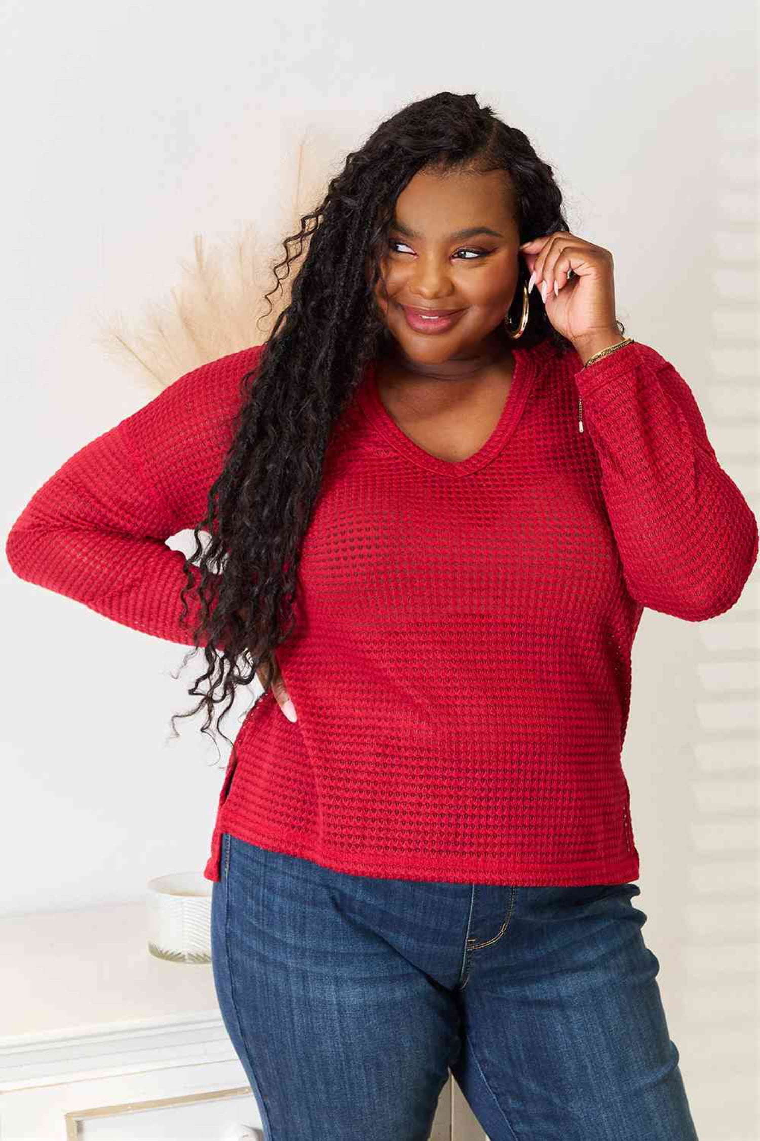 Culture Code Full Size Wide Notch Relax Top - Walmart.com