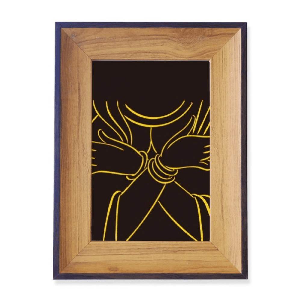 Culture Hand Bust Pattern Photo Frame Exhibition Display Art Desktop ...
